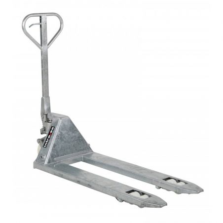 Transpalette Galvanisé 2500 kg | Milieu Humide ou Agressif - Sol Direct